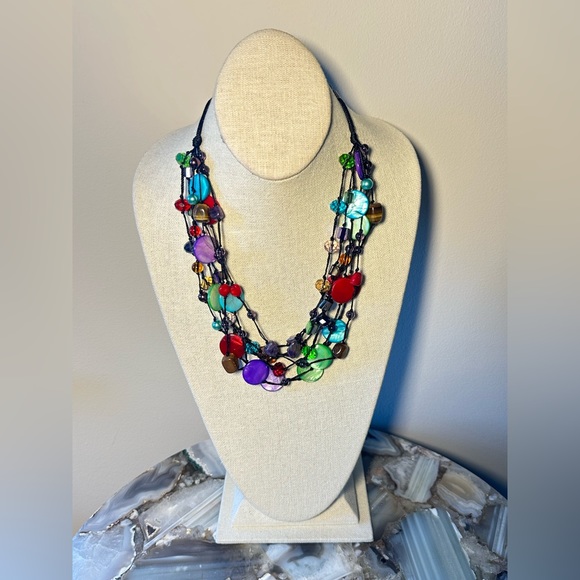 Premier Designs | Jewelry | Premier Designs Spectrum Necklace | Poshmark